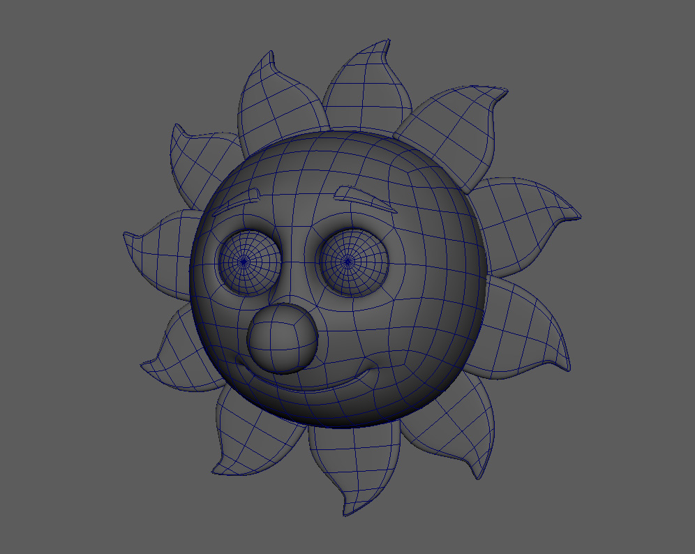 3D cartoon sun - TurboSquid 1421778