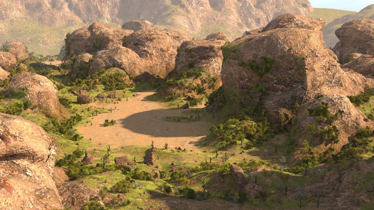 Environment Terrain Blender 3D Model TurboSquid 1421793