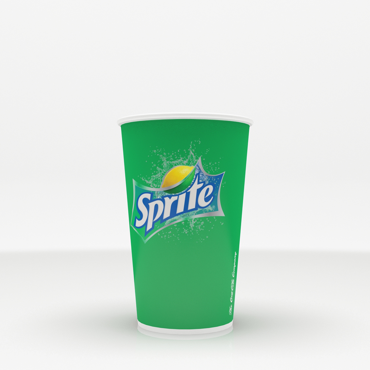 3D sprite paper soda cup - TurboSquid 1421835