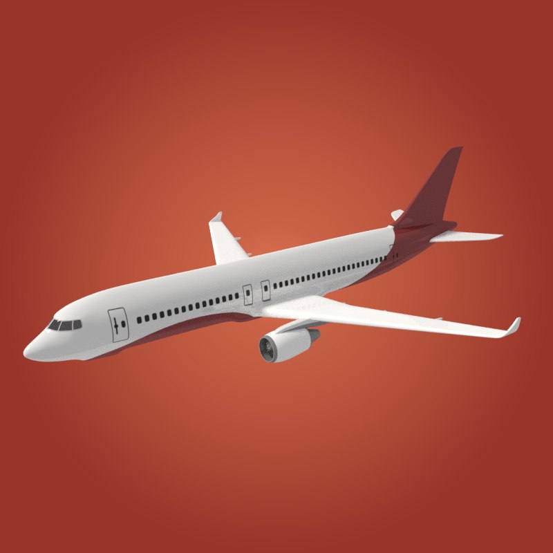 3D model airplane plane aircraft - TurboSquid 1421854