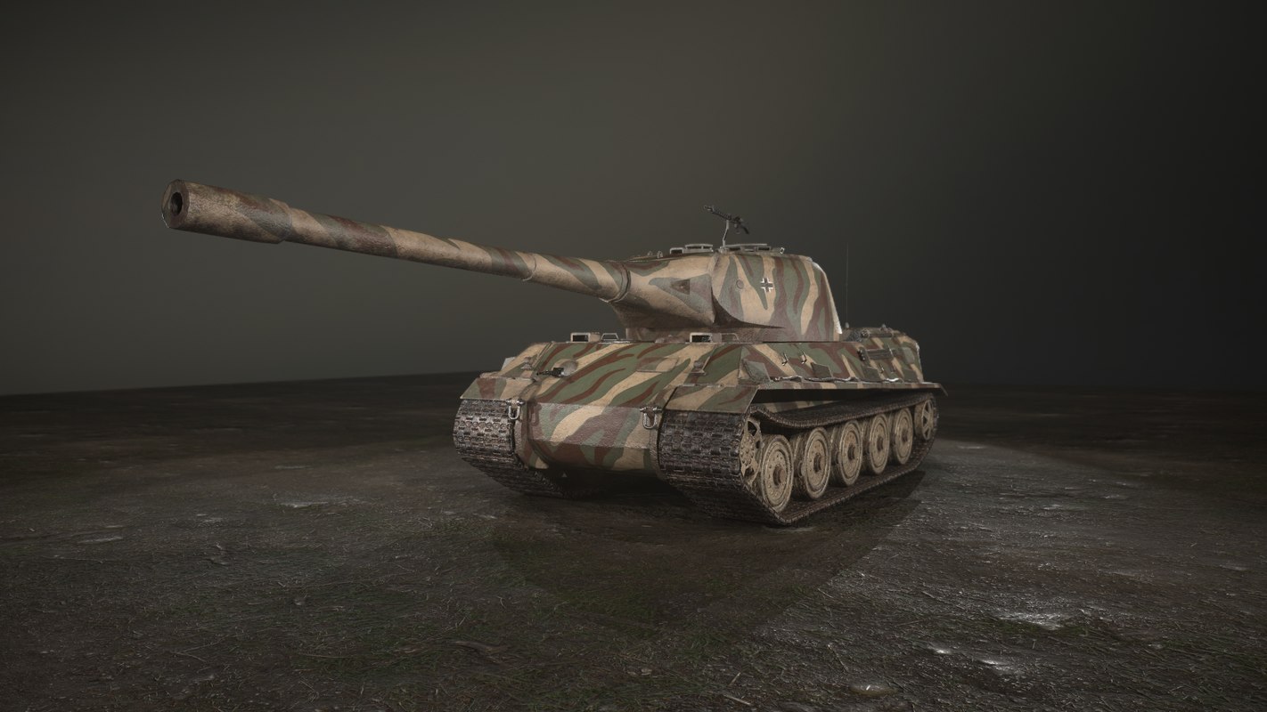 German panzer vii lowe model - TurboSquid 1426139