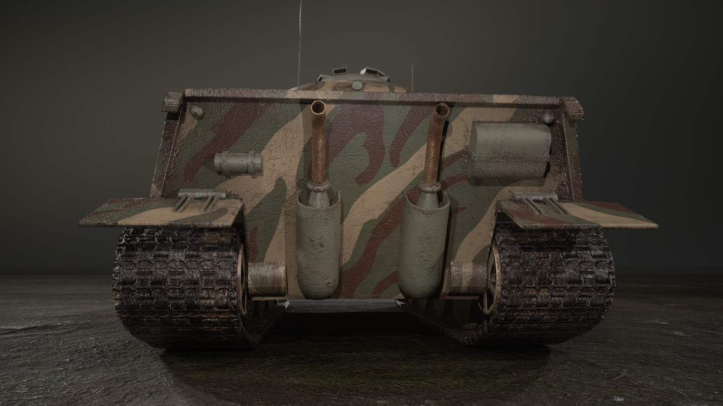 German panzer vii lowe model - TurboSquid 1426139