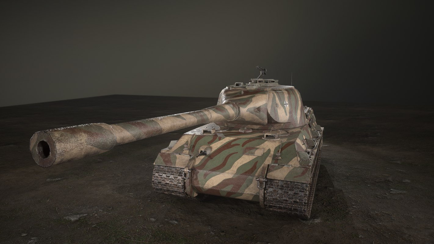 German panzer vii lowe model - TurboSquid 1426139