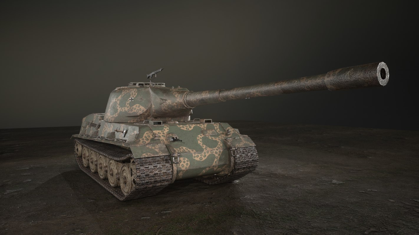 German panzer vii lowe model - TurboSquid 1426139