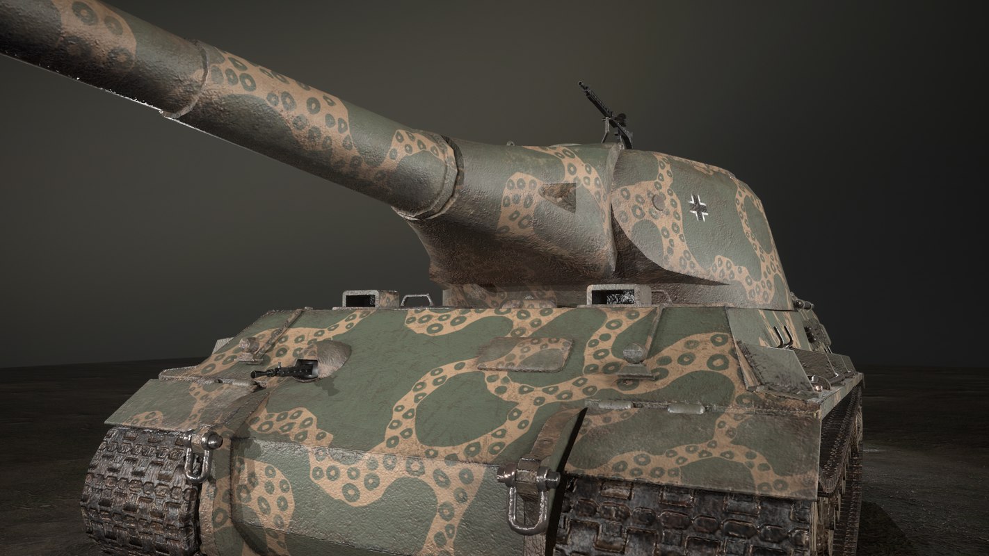 German panzer vii lowe model - TurboSquid 1426139