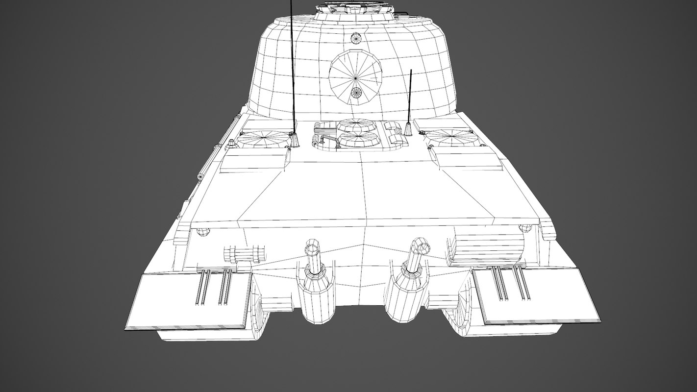 German panzer vii lowe model - TurboSquid 1426139