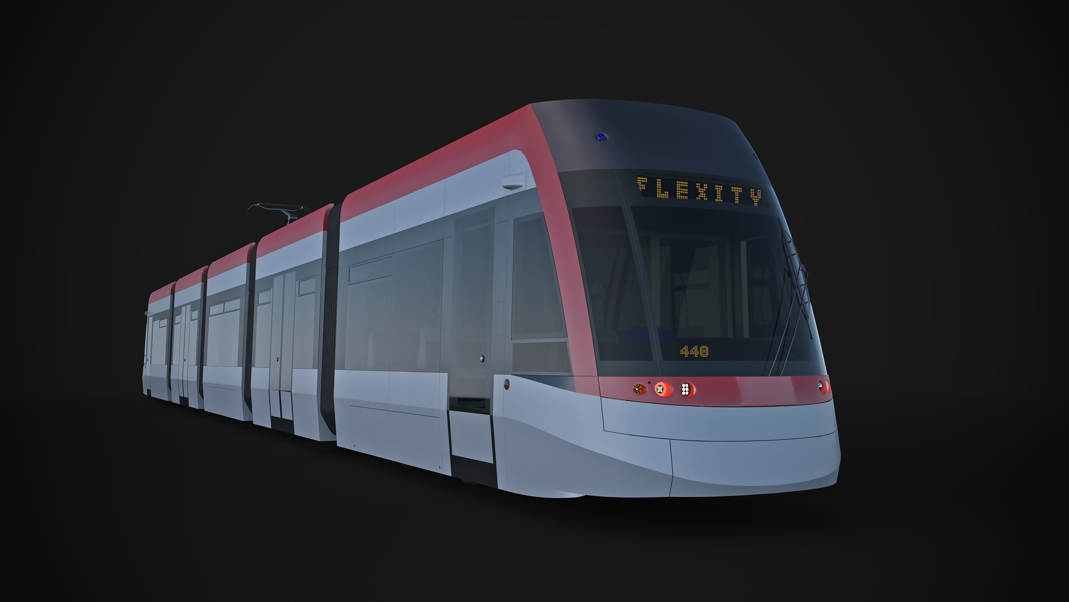 Tram bombardier flexity freedom 3D model - TurboSquid 1421892