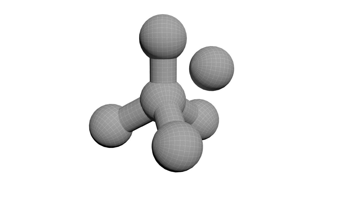 Nh4cl ammonium chloride model - TurboSquid 1421877