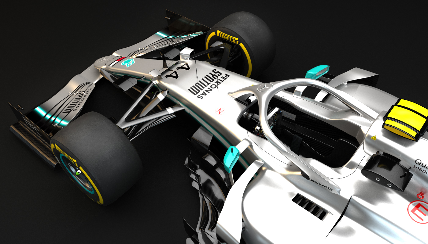 3D mercedes-amg f1 w10 eq - TurboSquid 1422068