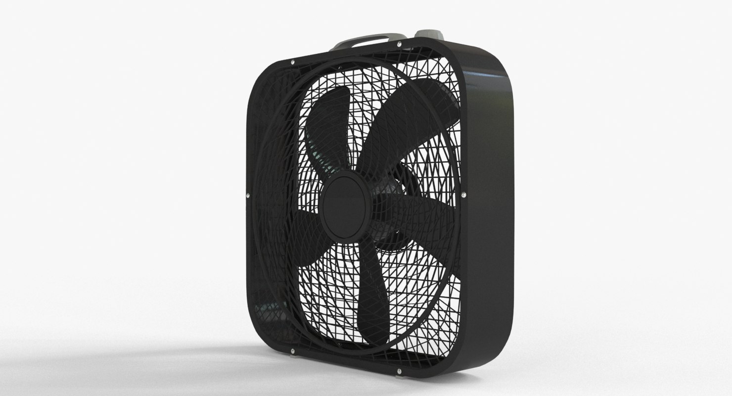 3D box fan - TurboSquid 1422101