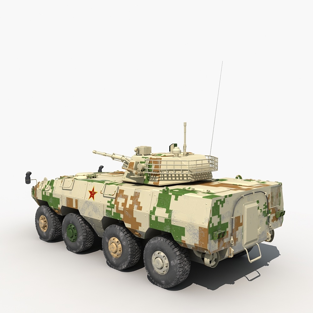 China infantry fighting vehicle model - TurboSquid 1422242