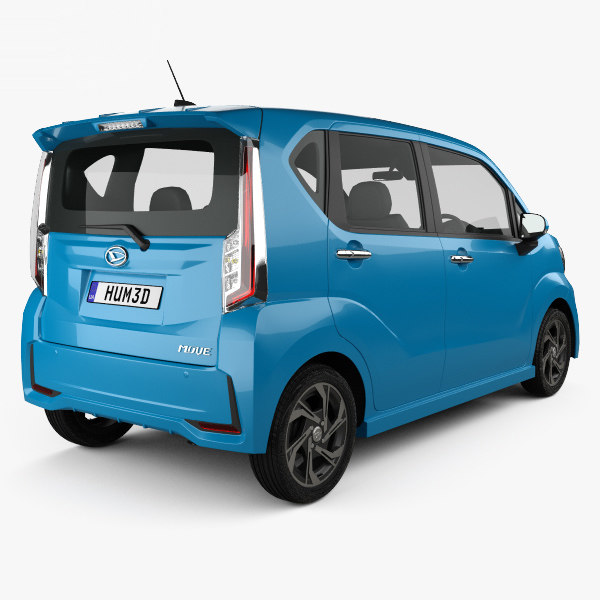 大发Move Custom RS 20173D模型 - TurboSquid 1422228