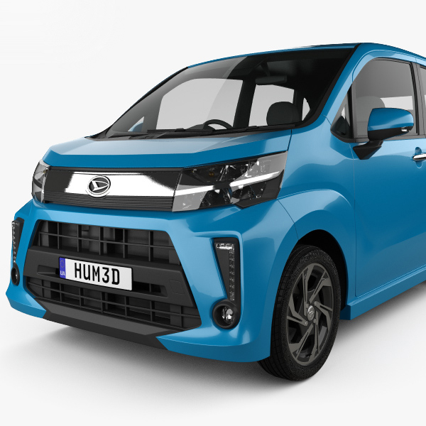 大发Move Custom RS 20173D模型 - TurboSquid 1422228