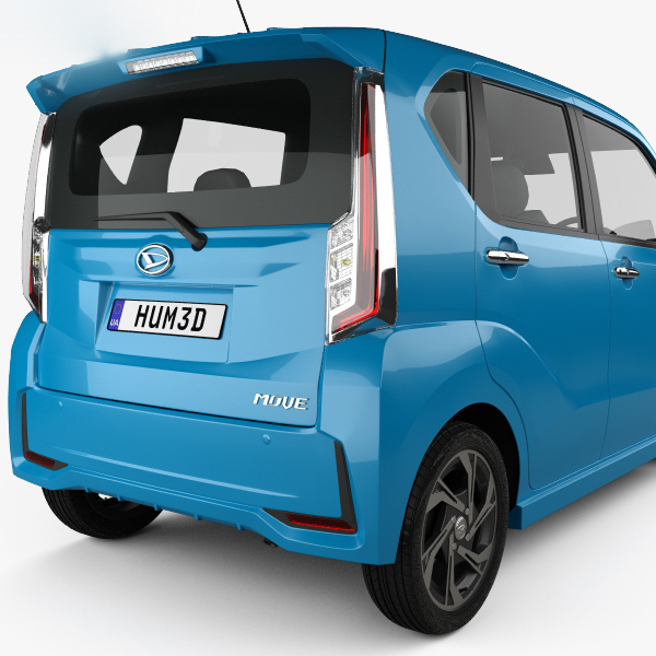 大发Move Custom RS 20173D模型 - TurboSquid 1422228