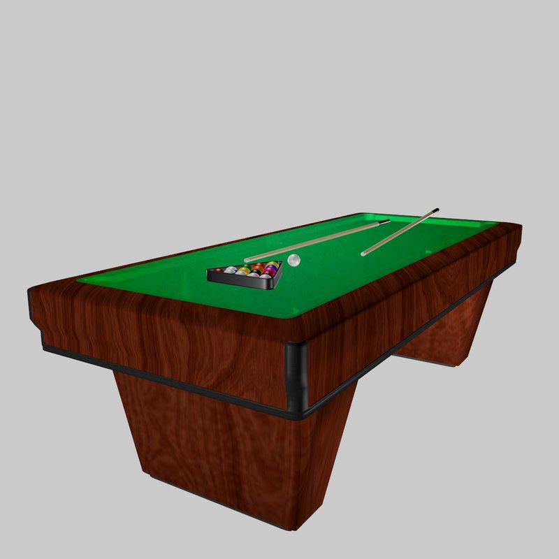 3D model pool table - TurboSquid 1422211