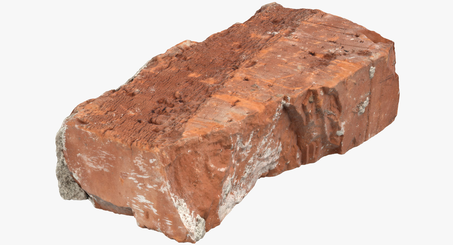 Broken brick 02 3D model - TurboSquid 1422273