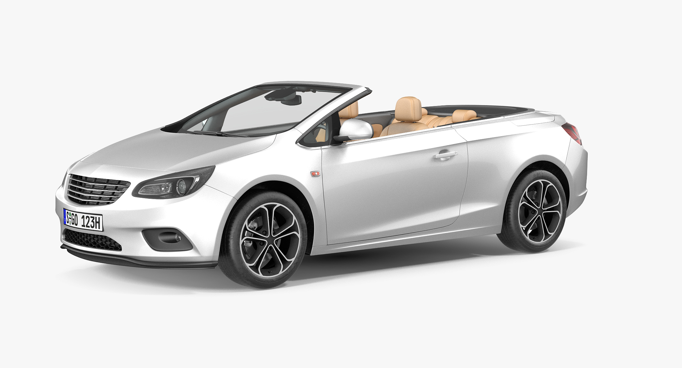 3D model cabriolet generic - TurboSquid 1422524