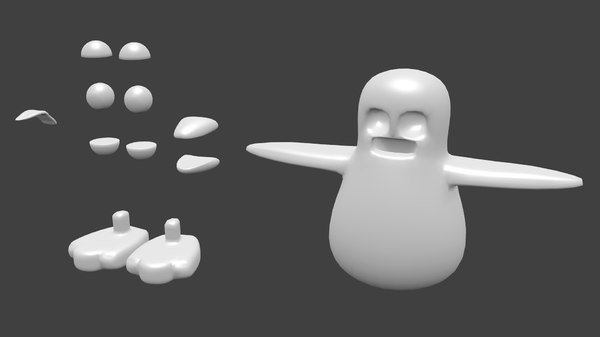 Free 3D linux penguin model - TurboSquid 1422456