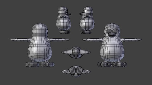 Free 3D linux penguin model - TurboSquid 1422456