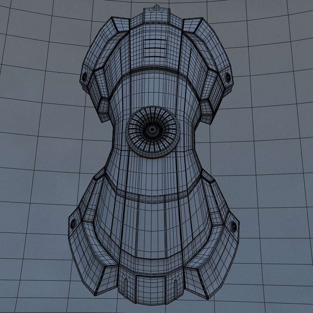 3D shield armor - TurboSquid 1422494