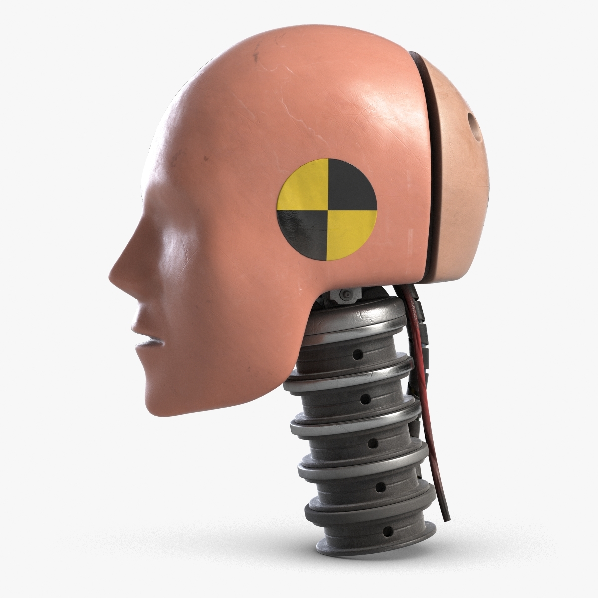 3D crash test dummy robot head - TurboSquid 1422564