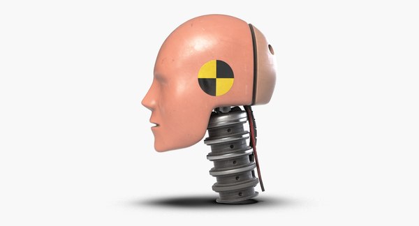 3D crash test dummy robot head - TurboSquid 1422564