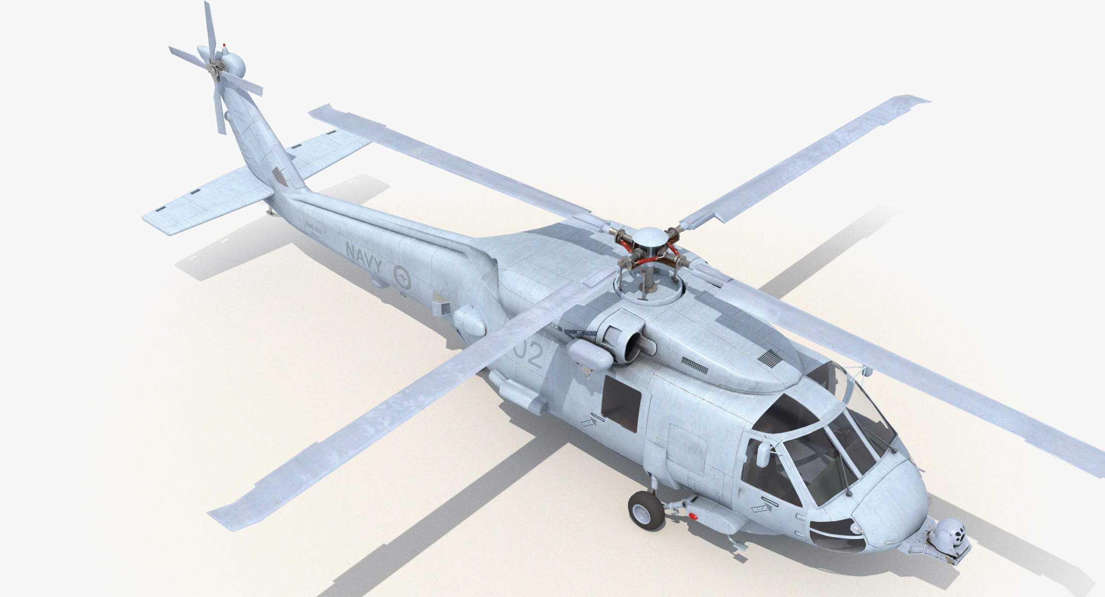 3D seahawk helicopter australian navy - TurboSquid 1422086