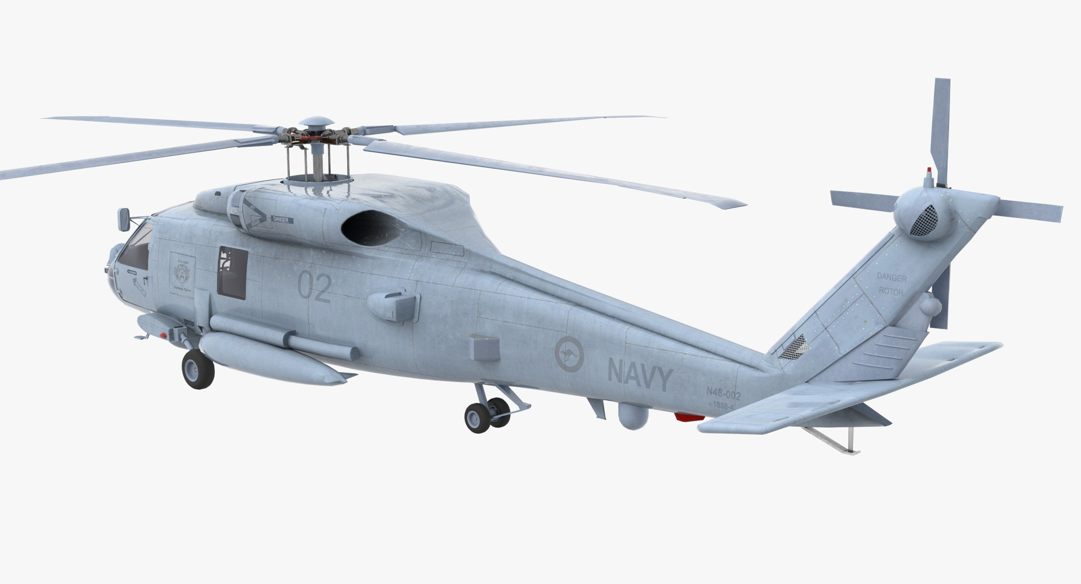 3D seahawk helicopter australian navy - TurboSquid 1422086