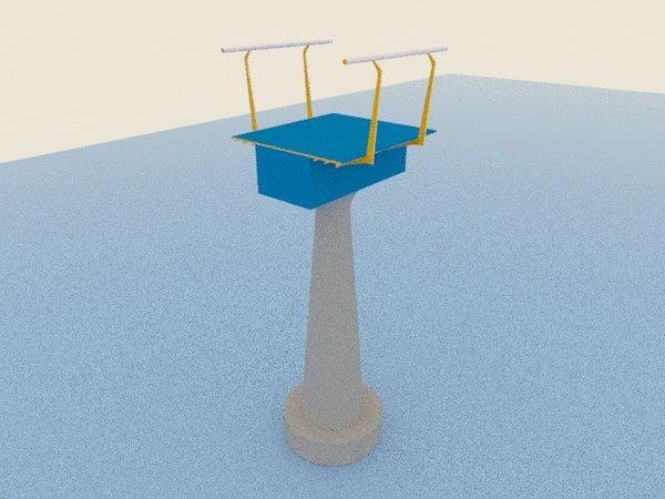 Skywalk piece 3D model - TurboSquid 1422588
