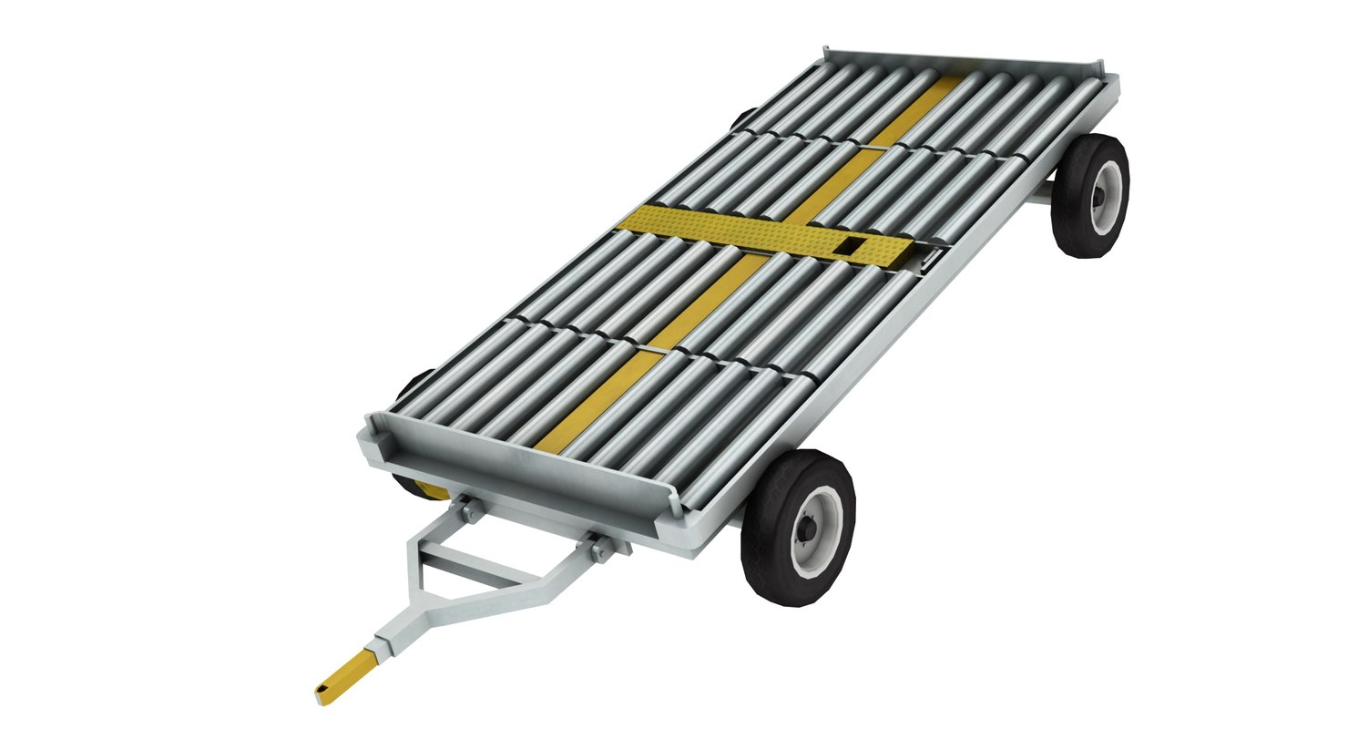 Tug trolley 3D model - TurboSquid 1422769