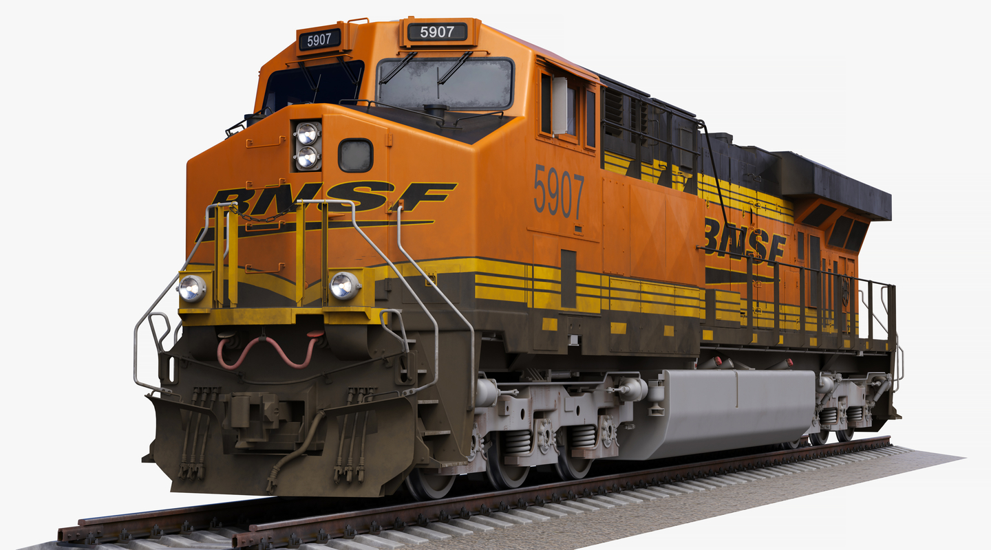 Locomotive ge es44ac bnsf 3D model - TurboSquid 1422784