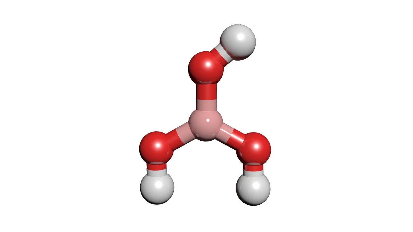 H3bo3 boric acid 3D - TurboSquid 1422931