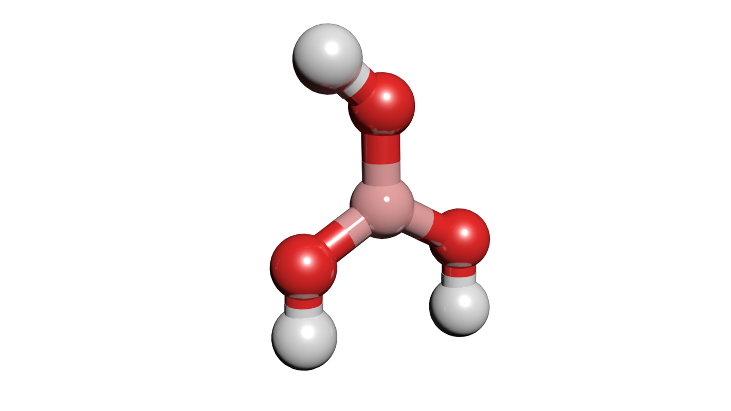 H3bo3 boric acid 3D - TurboSquid 1422931