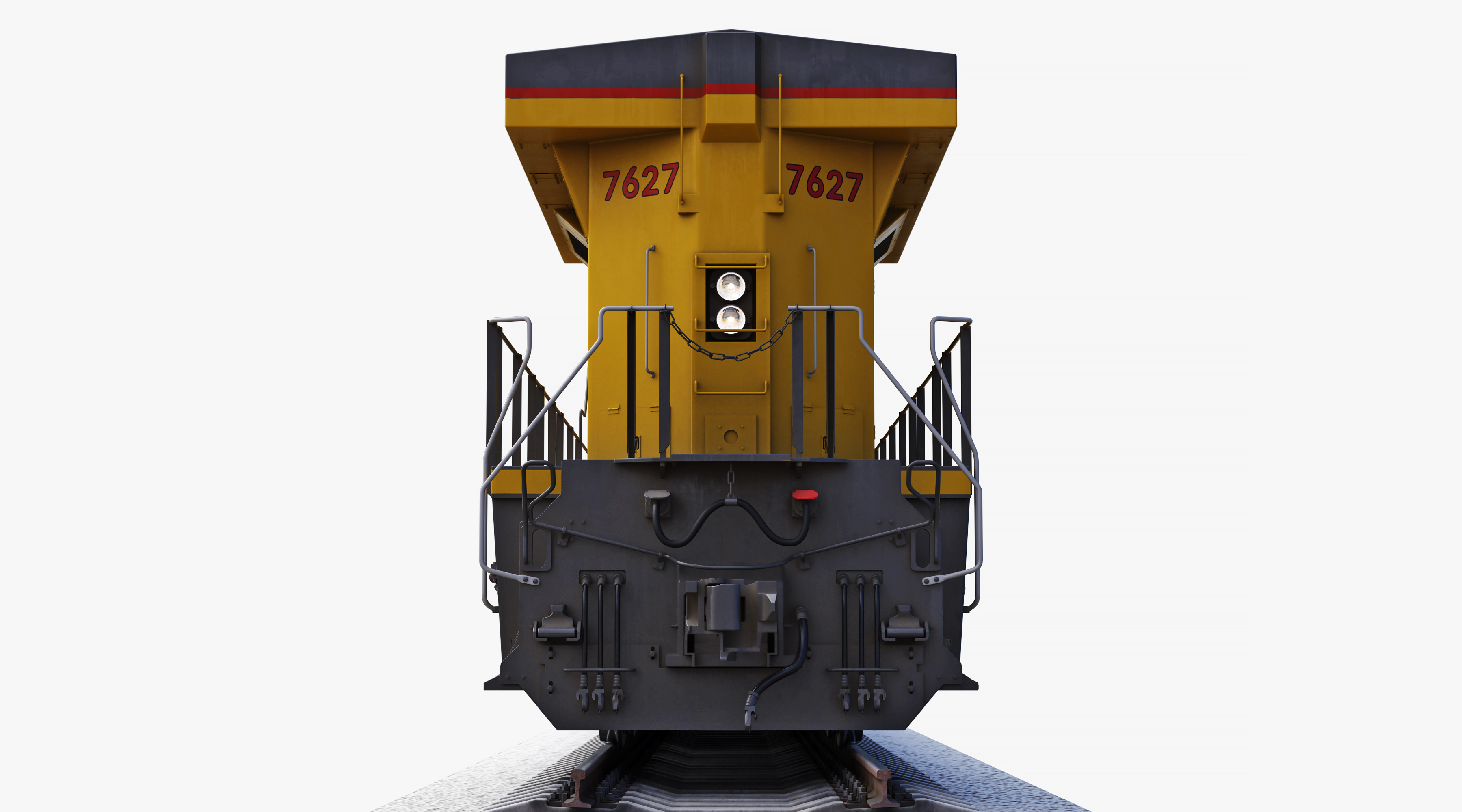 Locomotive ge es44ac union pacific 3D model - TurboSquid 1423025
