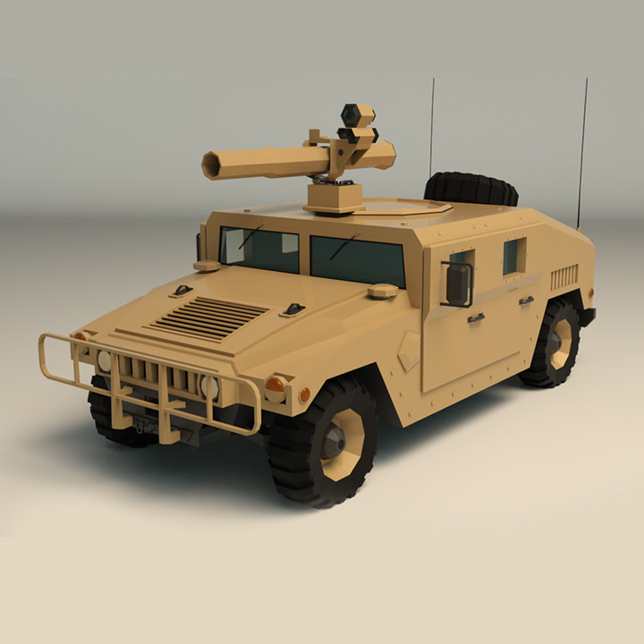 3D model humvee - TurboSquid 1423027