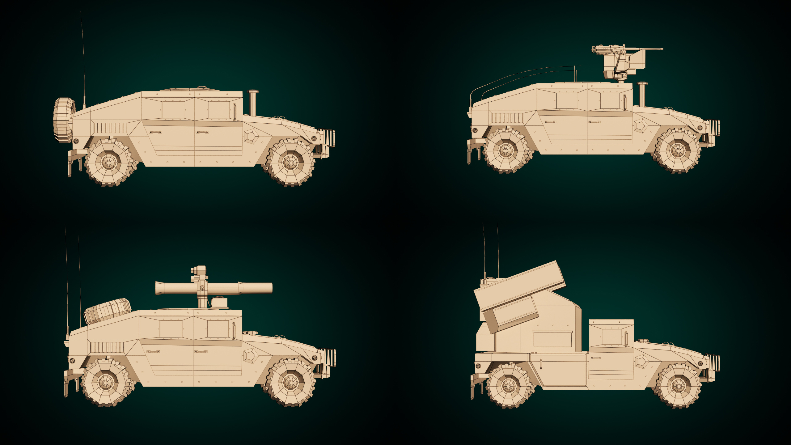 Humvee 3D - TurboSquid 1423158