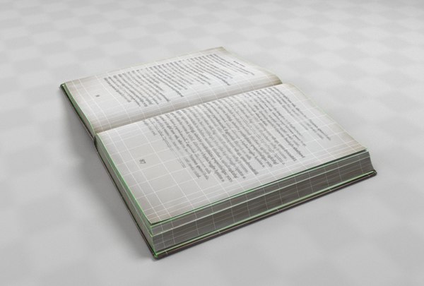 Book Blender Models for Download | TurboSquid