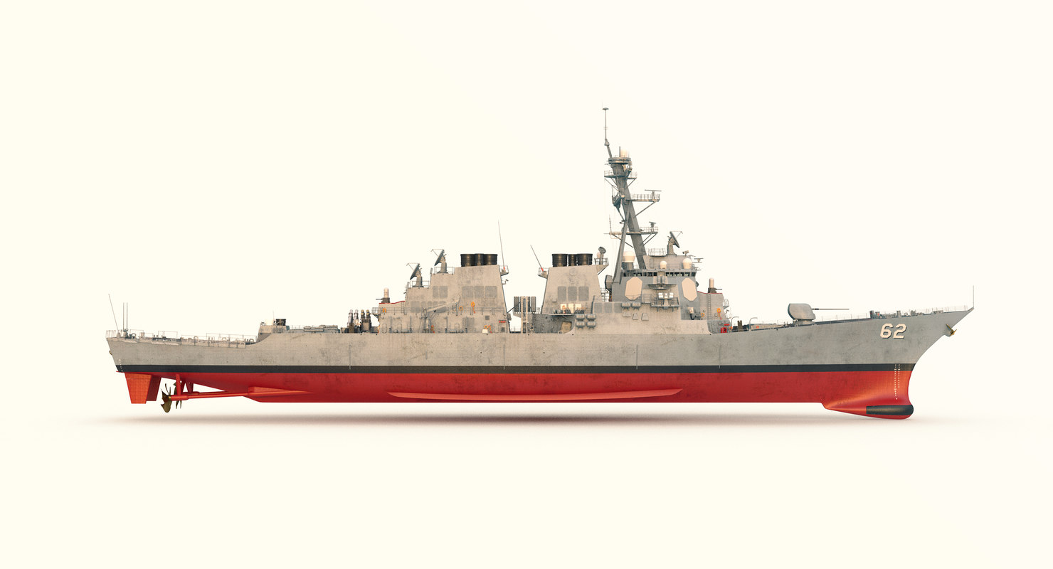 3D uss fitzgerald ddg - TurboSquid 1423261