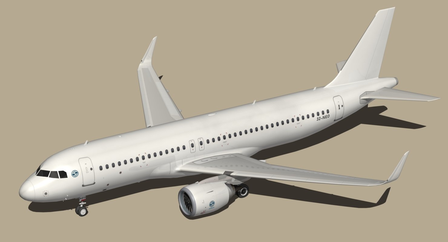 Airbus a320 neo 3D - TurboSquid 1423328
