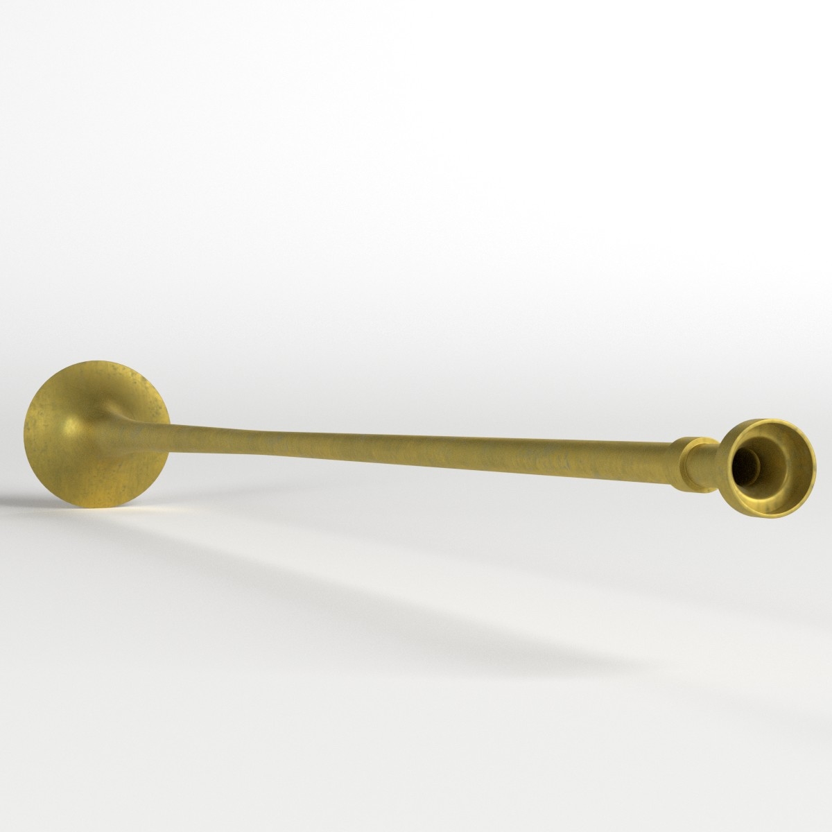 3D long trumpet model - TurboSquid 1423289