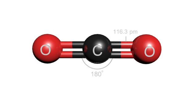 3D co2 carbon dioxide model - TurboSquid 1423498