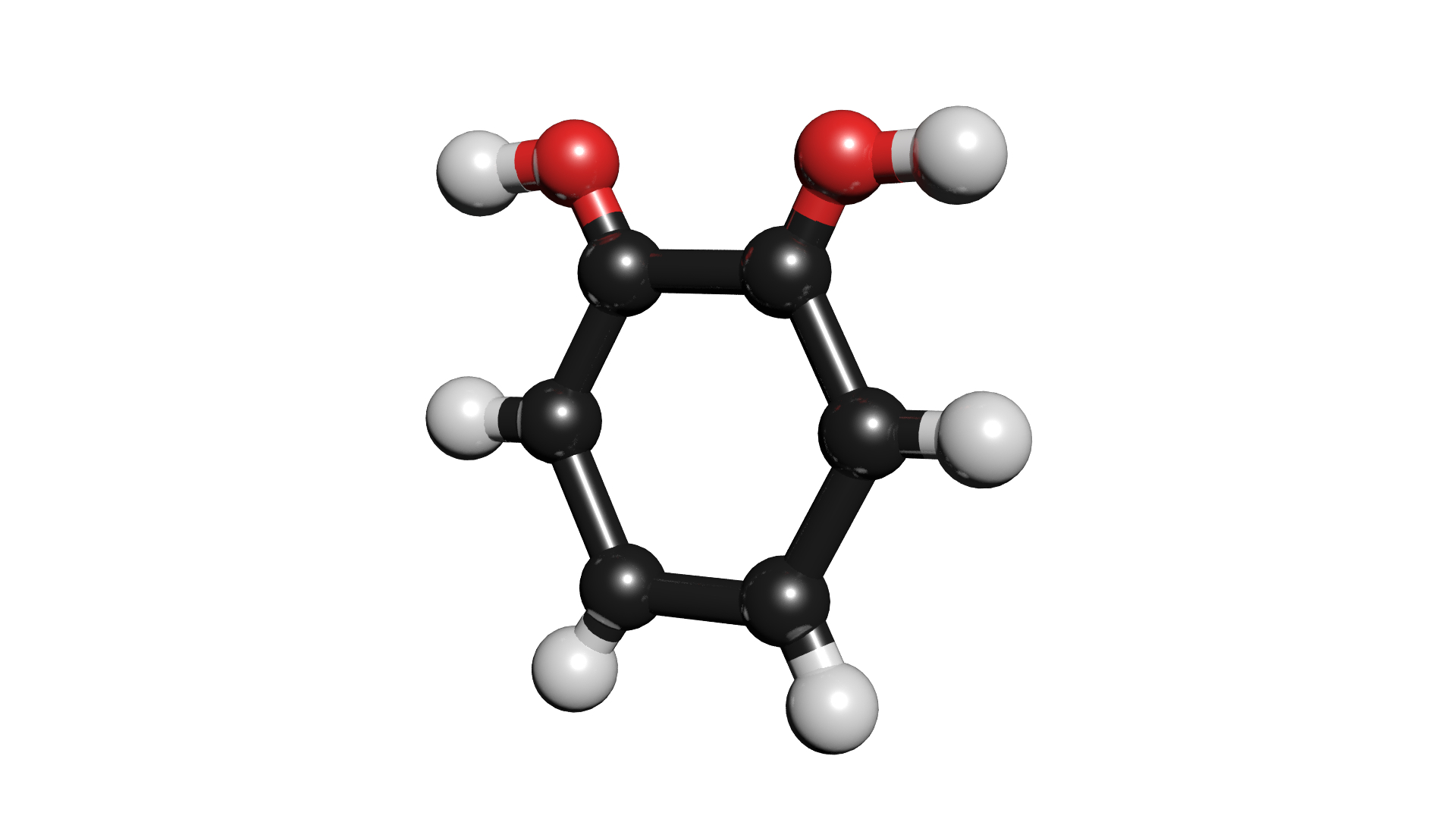 3D model c6h6o2 catechol - TurboSquid 1423521