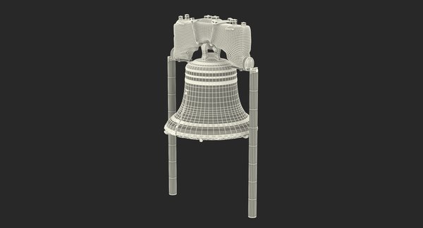 3D model independence hall liberty bell - TurboSquid 1423781