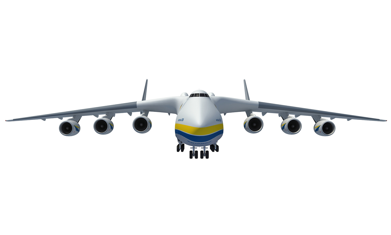 antonov an-225 mriya 3d model