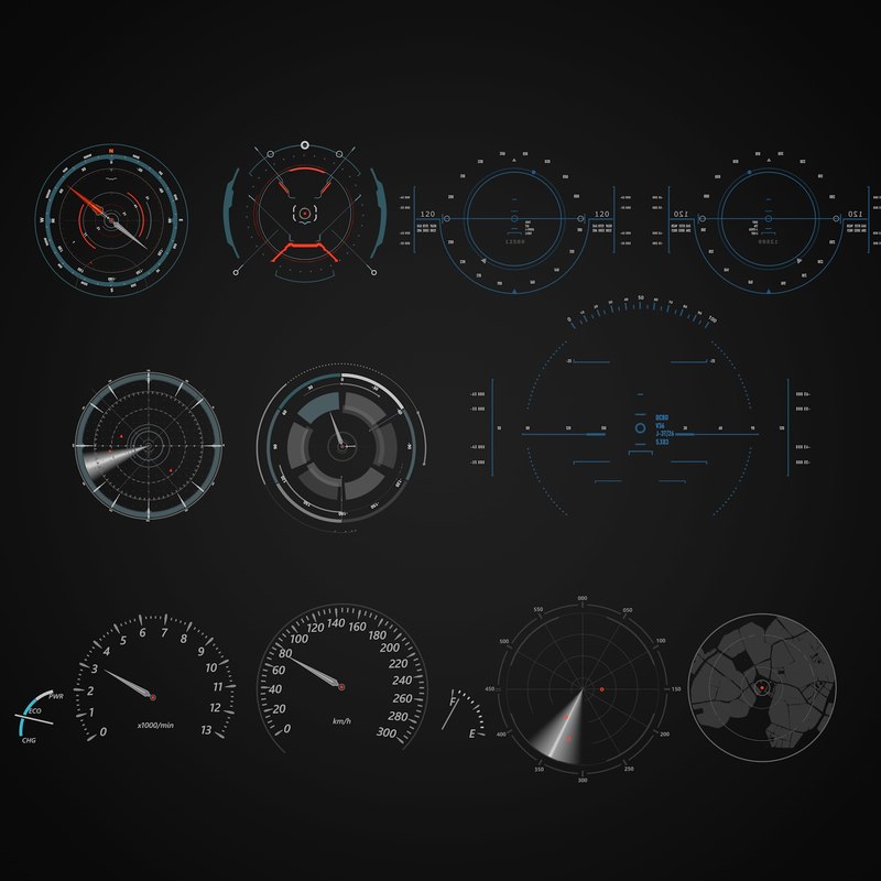 Hud sci fi 3D - TurboSquid 1423117
