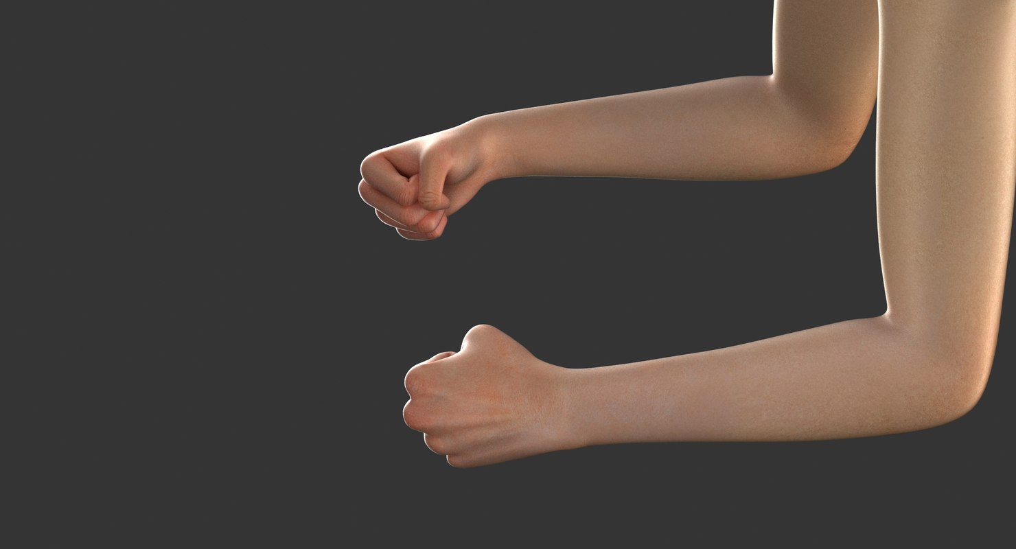 女性の腕3Dモデル - TurboSquid 1423757