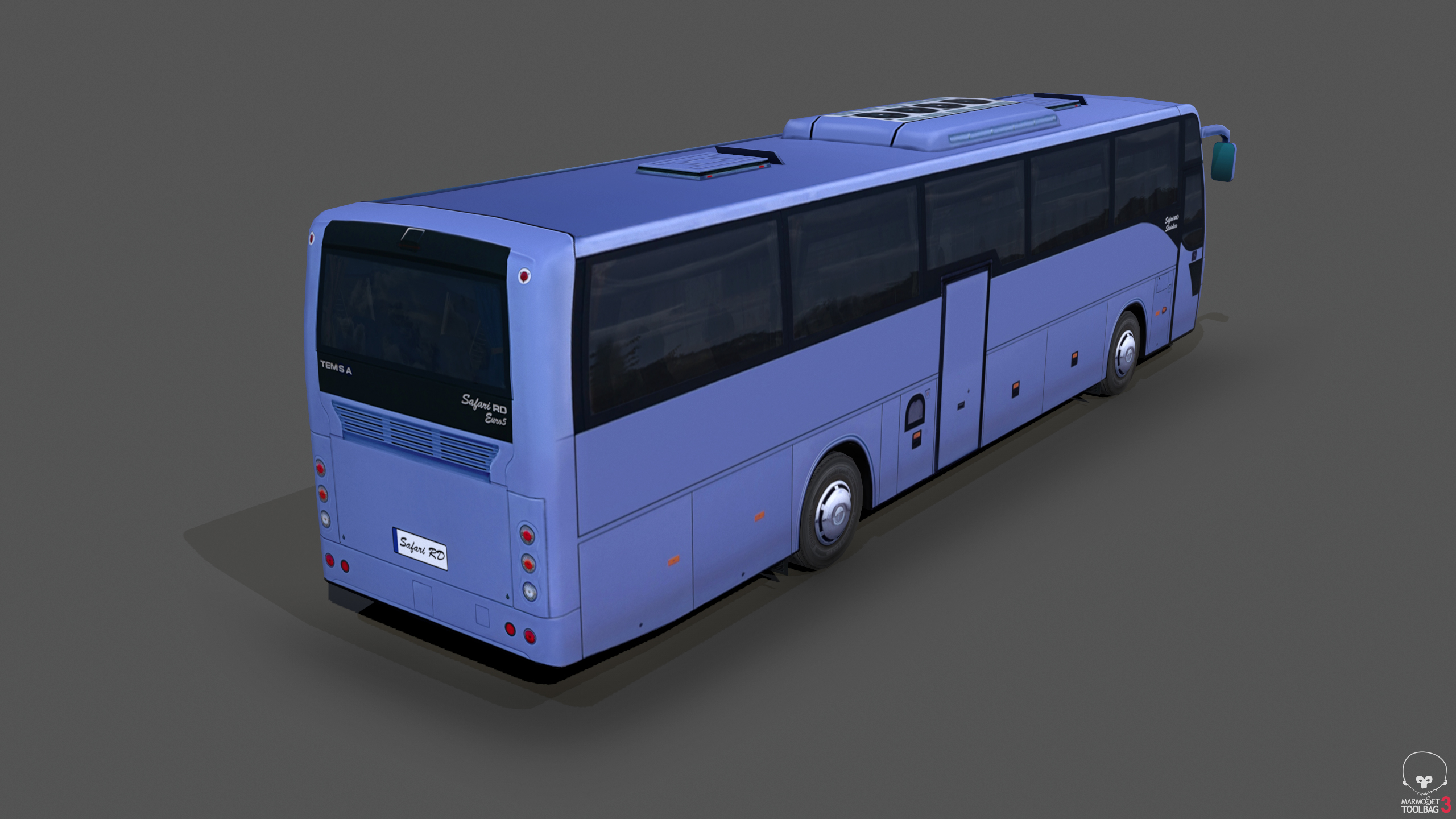 Temsa safari rd tourist 3D model - TurboSquid 1423776