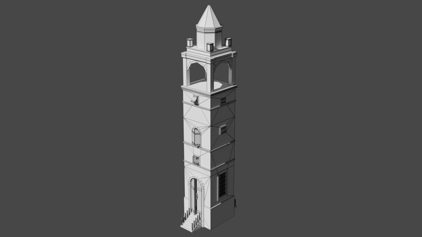 kostenlos Kostenloses Modell - Turm 3D-Modell - TurboSquid 1423833