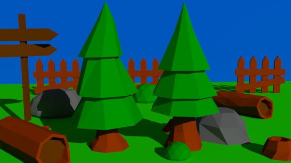 Free Blender Bush Models | TurboSquid