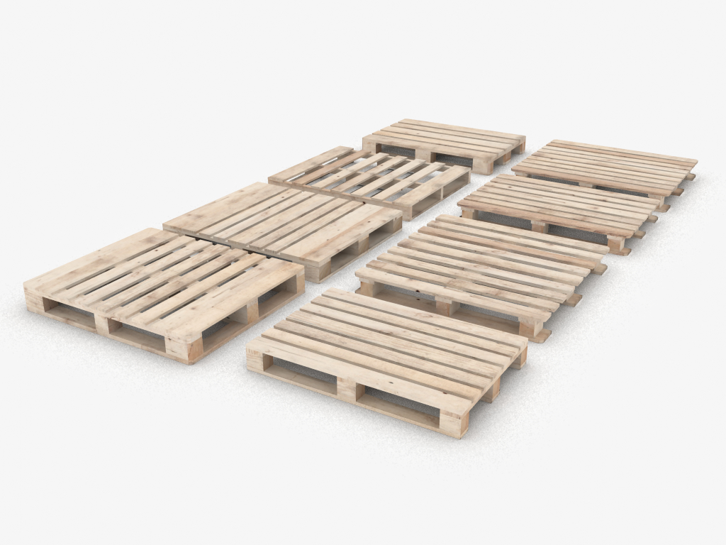 modèle 3D de Collection de palettes - TurboSquid 1423931